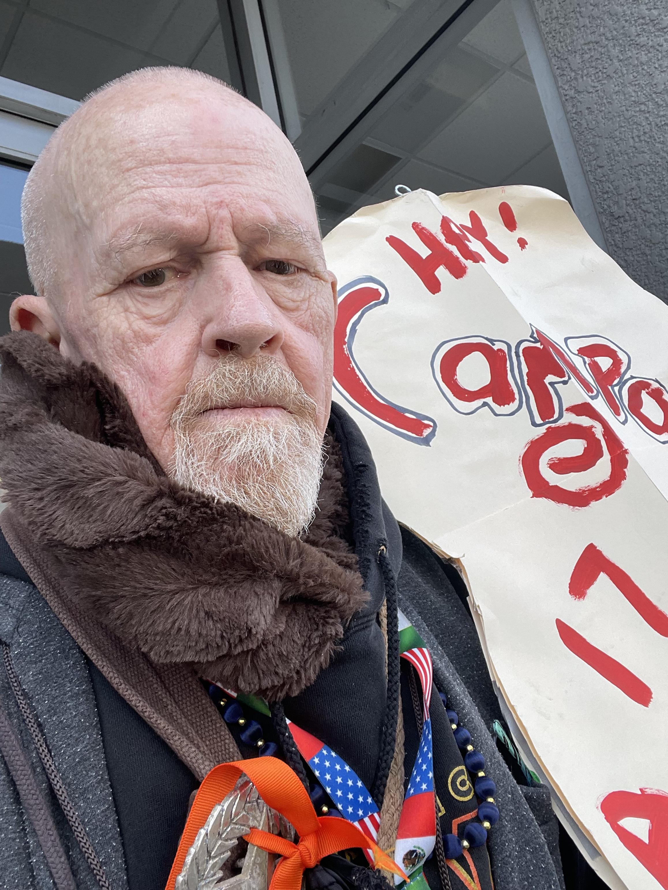 Last campos sign arrives late at gutted campaign office – HOME PAGE